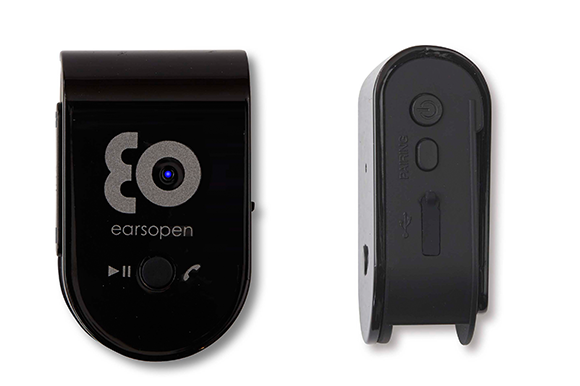 【販売中！！】世界最小、高音質級骨伝導CLIP型イヤホン「earsopen®（EO)」 | GREENFUNDING